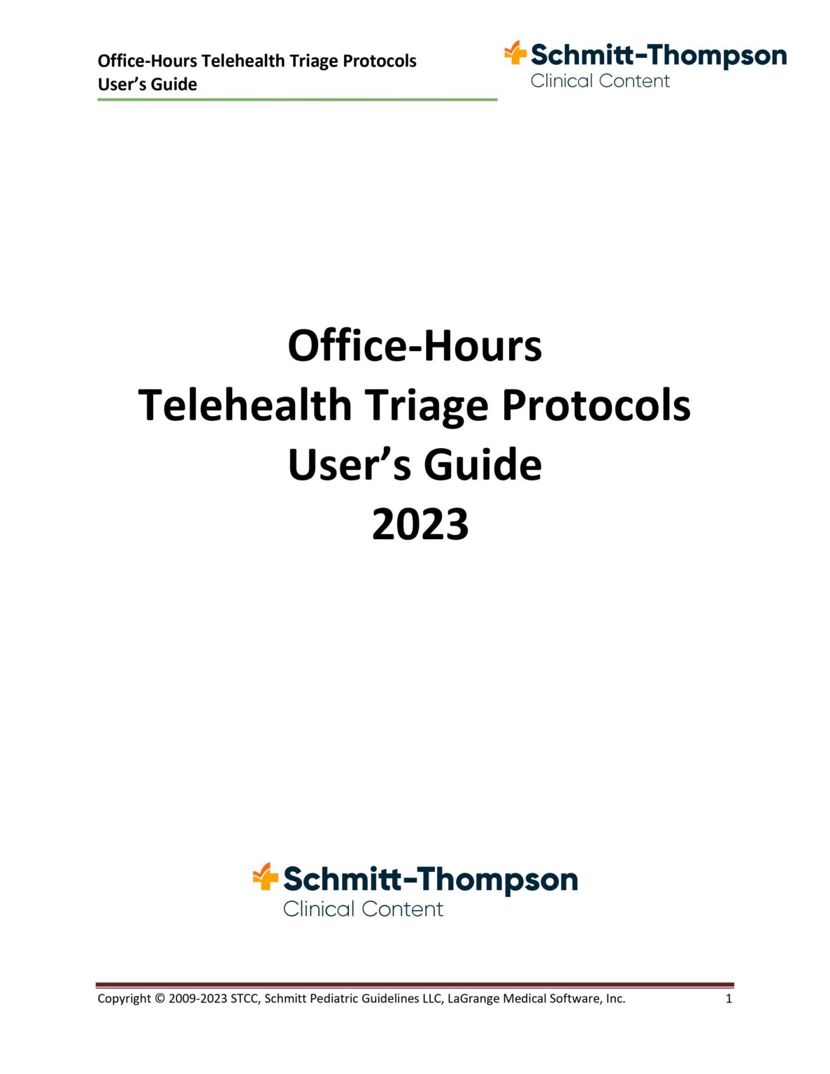 Triage Protocols - Triage Logic Software and Service