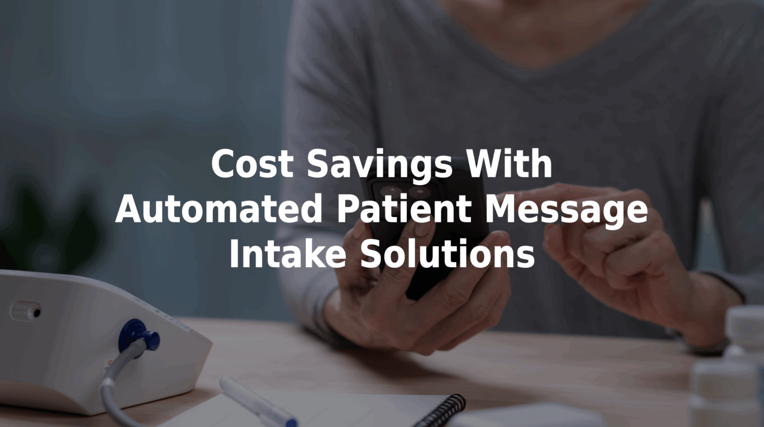 Cost Savings With Automated Patient Message Intake Solutions