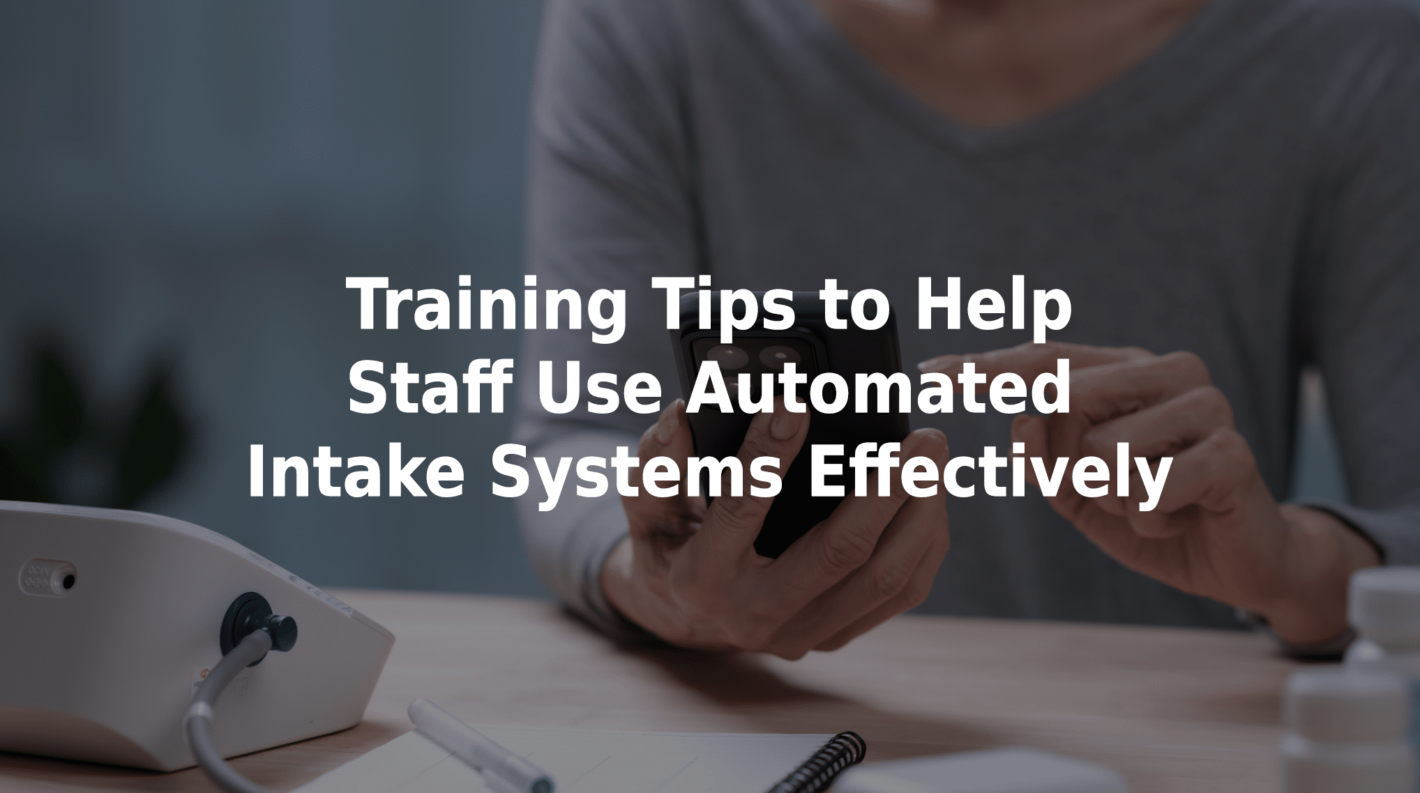 Training Tips to Help Staff Use Automated Intake Systems Effectively