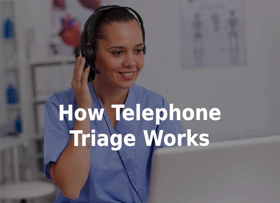 How Telephone Triage Works | Remote Clinical Assessment